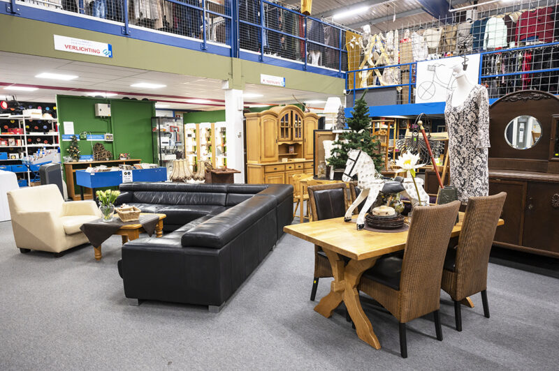 Impressie winkel Oss - Kringloopbedrijven Maasland